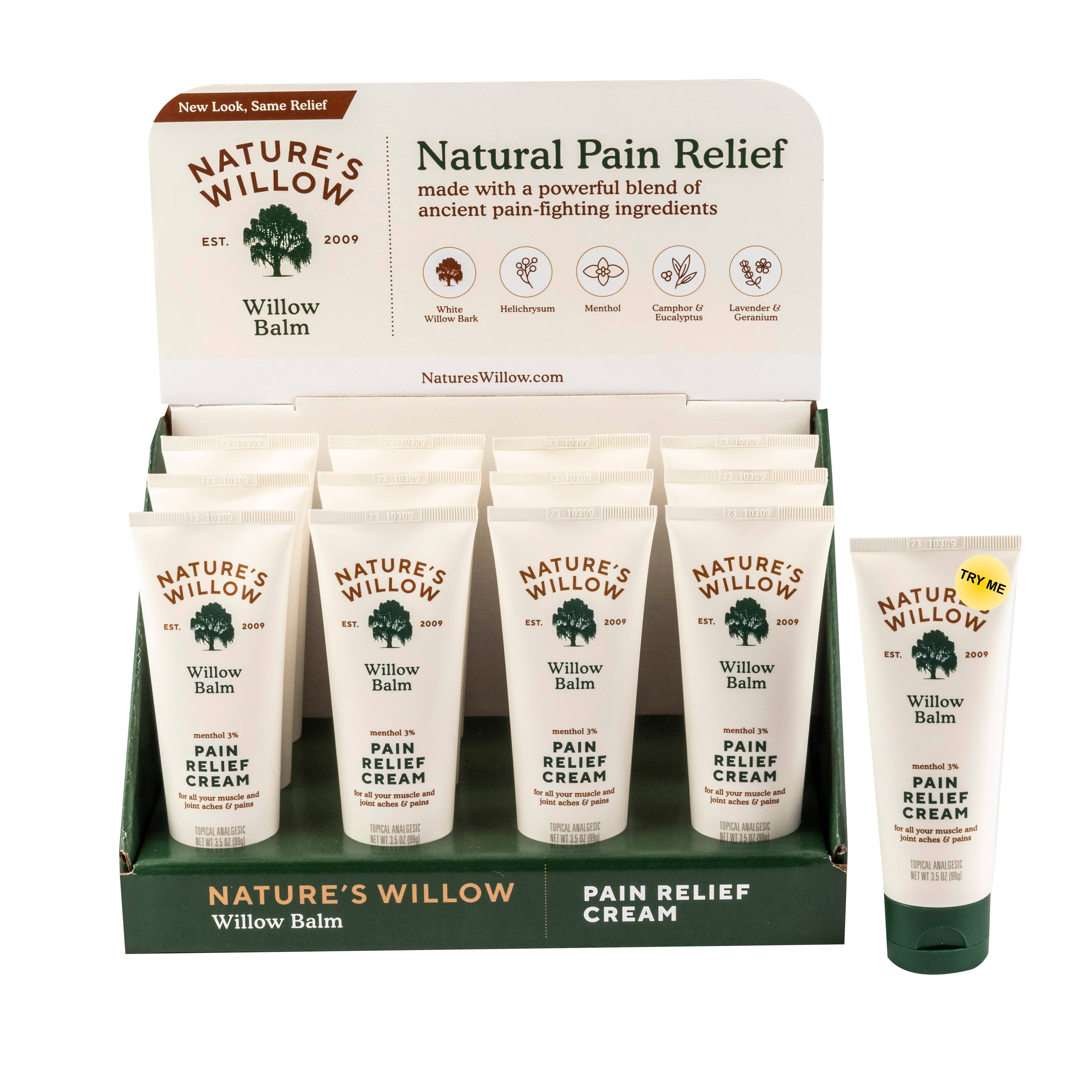 nature’s Willow | Willow Balm Pain Relief Cream | #1 Best Seller | Home ...