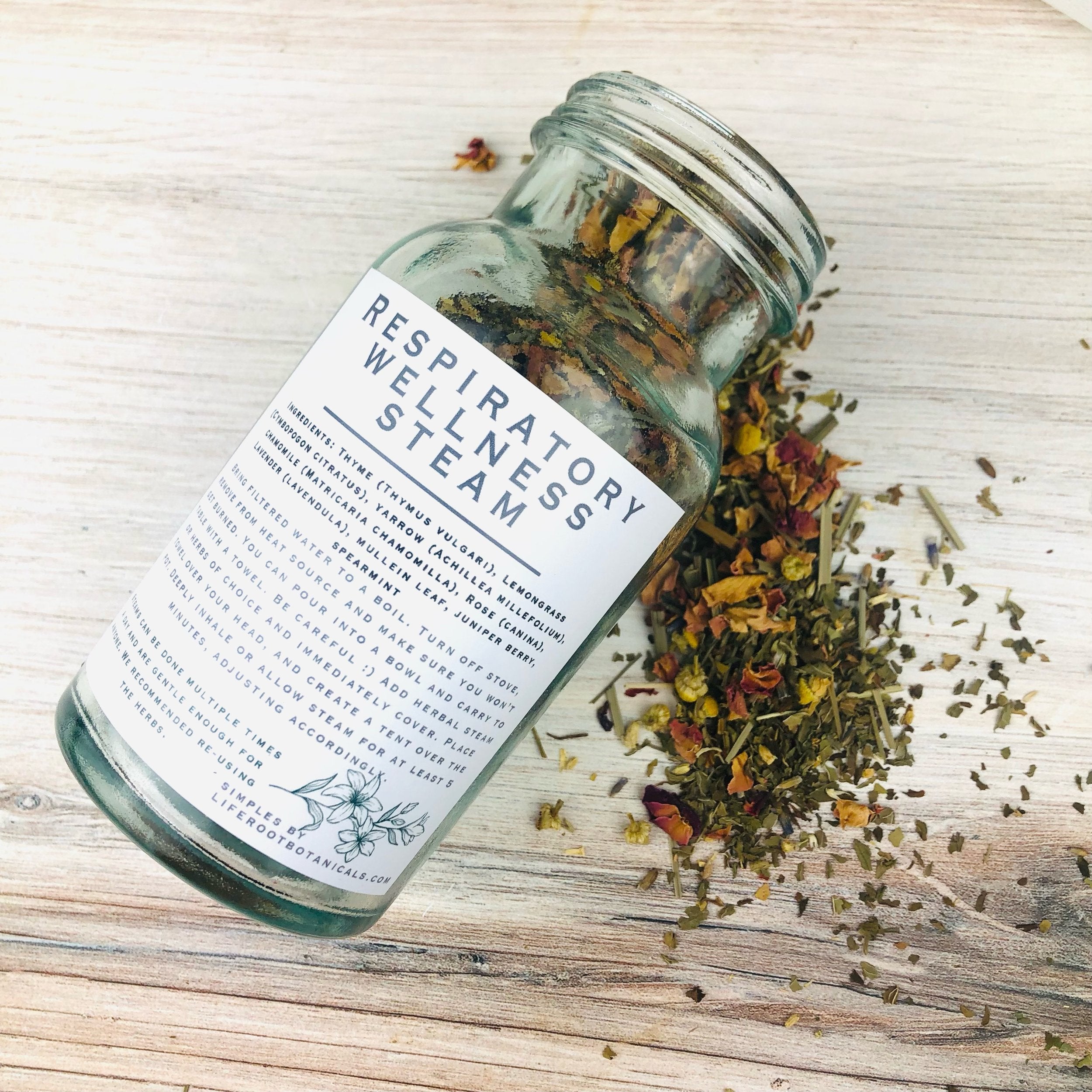 Life Root Botanicals Respiratory Wellness Steam | Home Grown