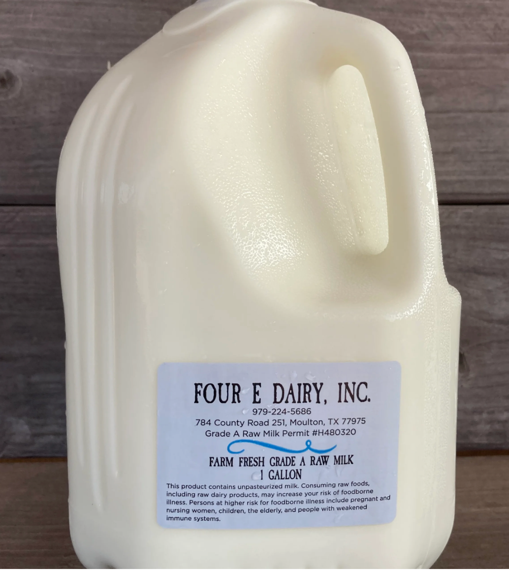 4E Raw Milk Pre- Order | Home Grown