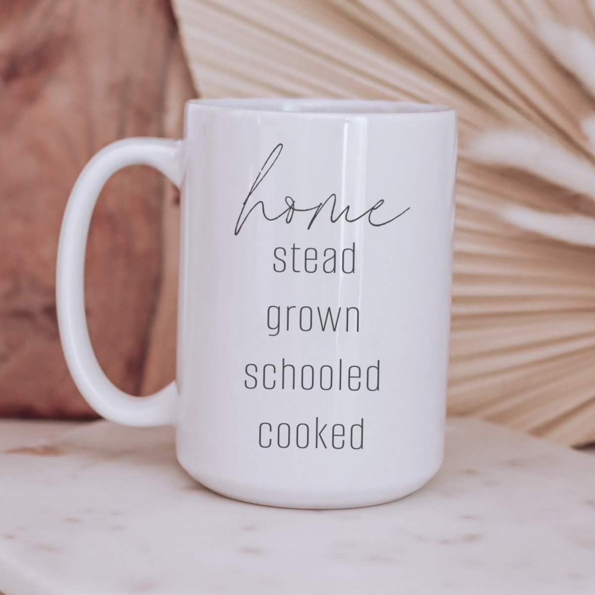 Mug & Mini | Homestead, Home Grown, Homeschooled...Coffee Mug | Home Grown