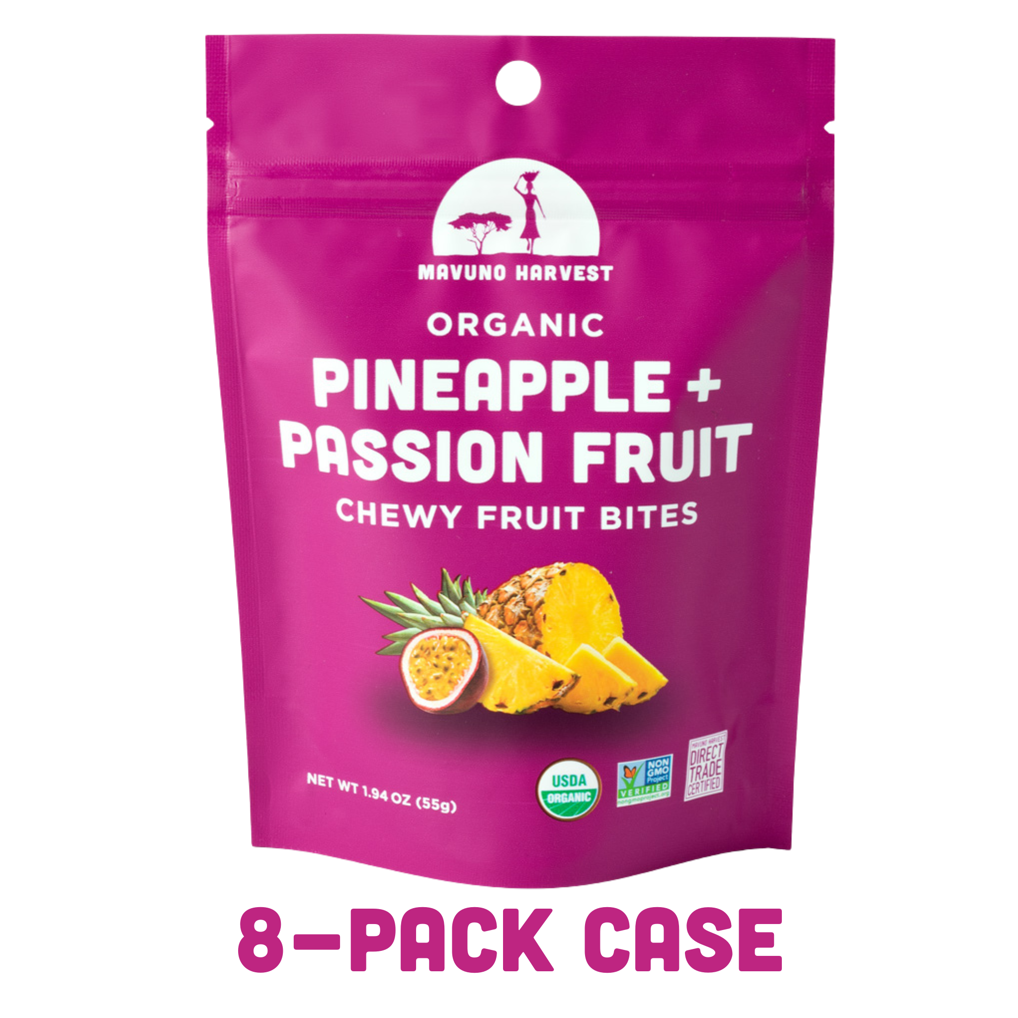 Organic Pineapple & Passionfruit Fruit Bites | Home Grown